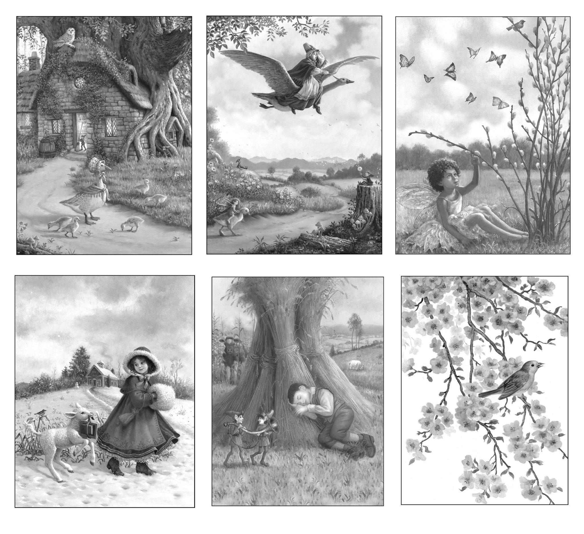 Nursery Rhymes Golden Wood Studio