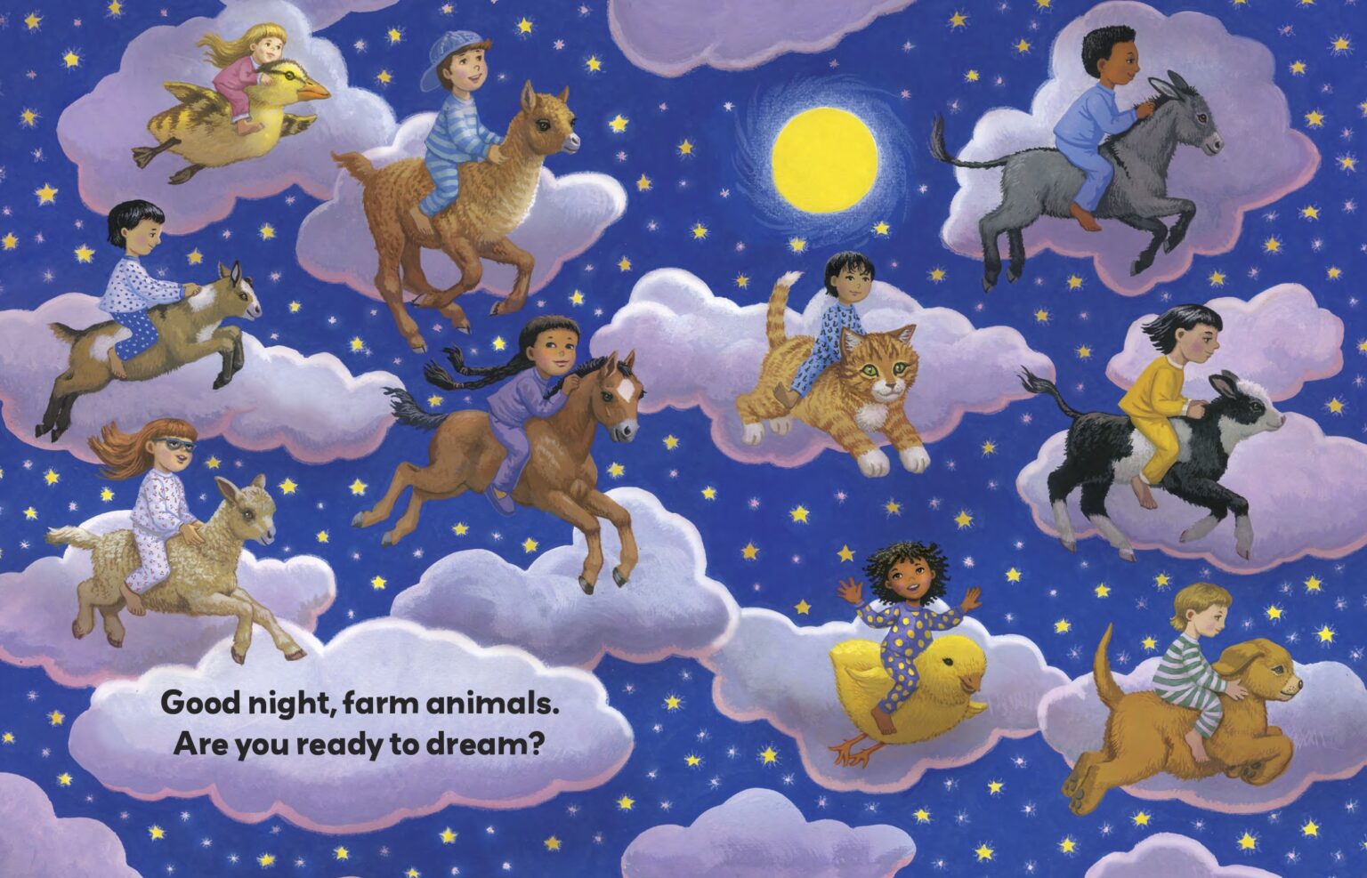 GOOD NIGHT FARM ANIMALS – Golden Wood Studio